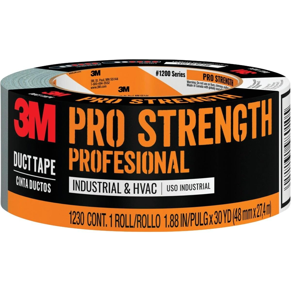 3M 1230-A Duct Tape Pro 30Yd - Walmart.com