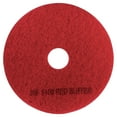 3M 13"" Buffing Pad Red 5 Per Case - Walmart.com
