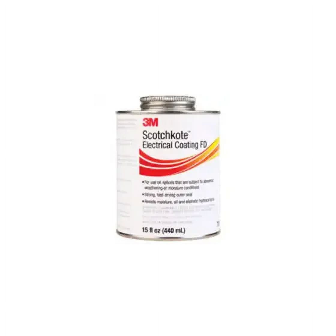 3M 14853 Scotchkote Electrical Coating, Liquid, Dark Brown, 15 Fluid ...