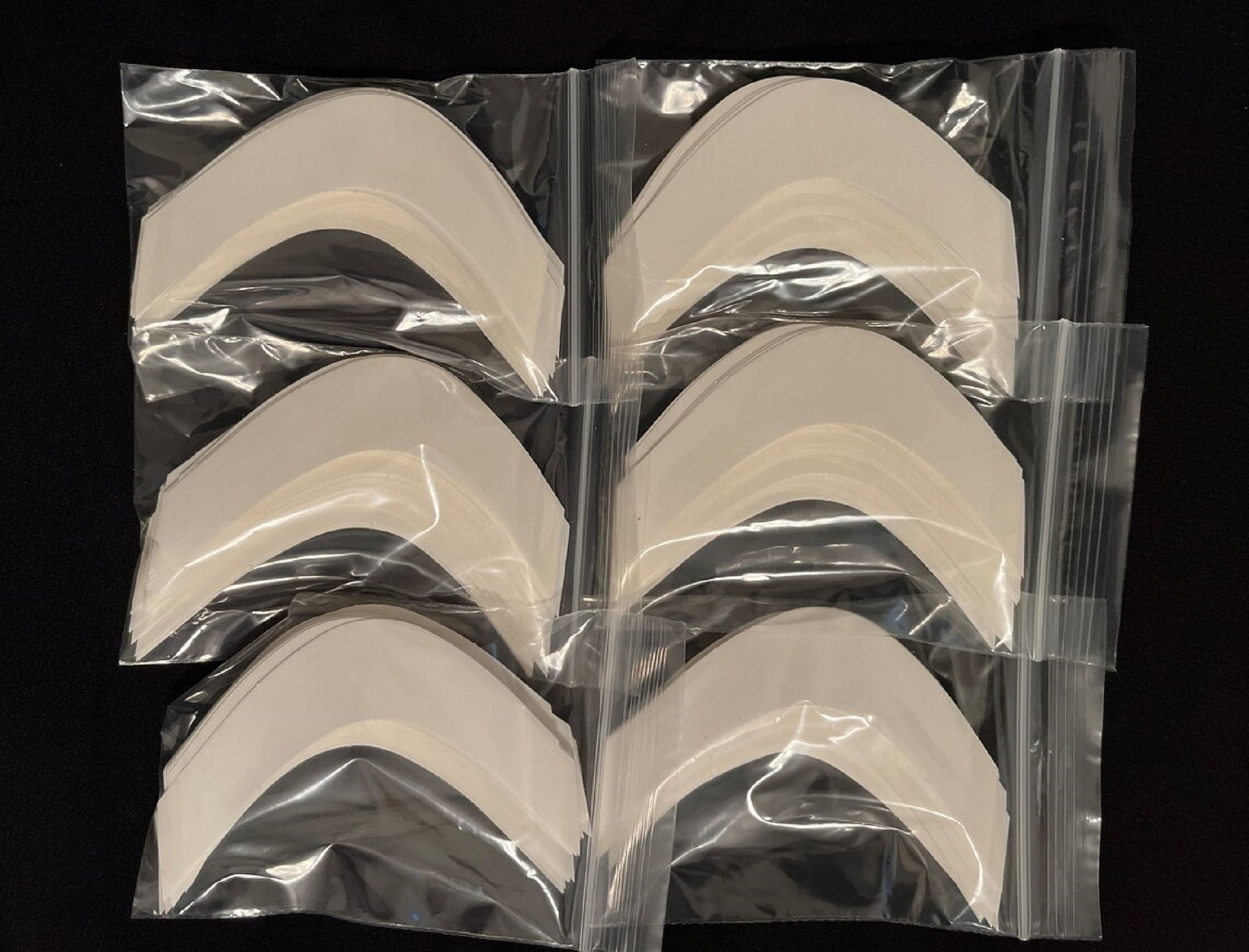 3M 1522 Hairpiece Tape 216 Pc AA Contour-Clear Double- Sided Daily Wear ...