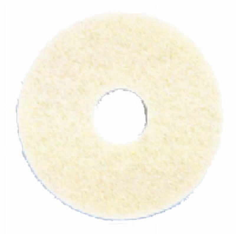 3M 17" White 4100 Super Polish Floor Pad 1" Thick, Each - Walmart.com