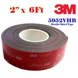 3M VHB 2" X 6 Ft Double Sided Foam Adhesive Tape 5952 Grey for ...