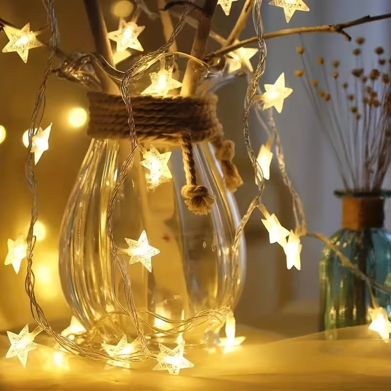 3M 20 LED Starry String Lights - Battery Powered Fairy Lights for Home ...