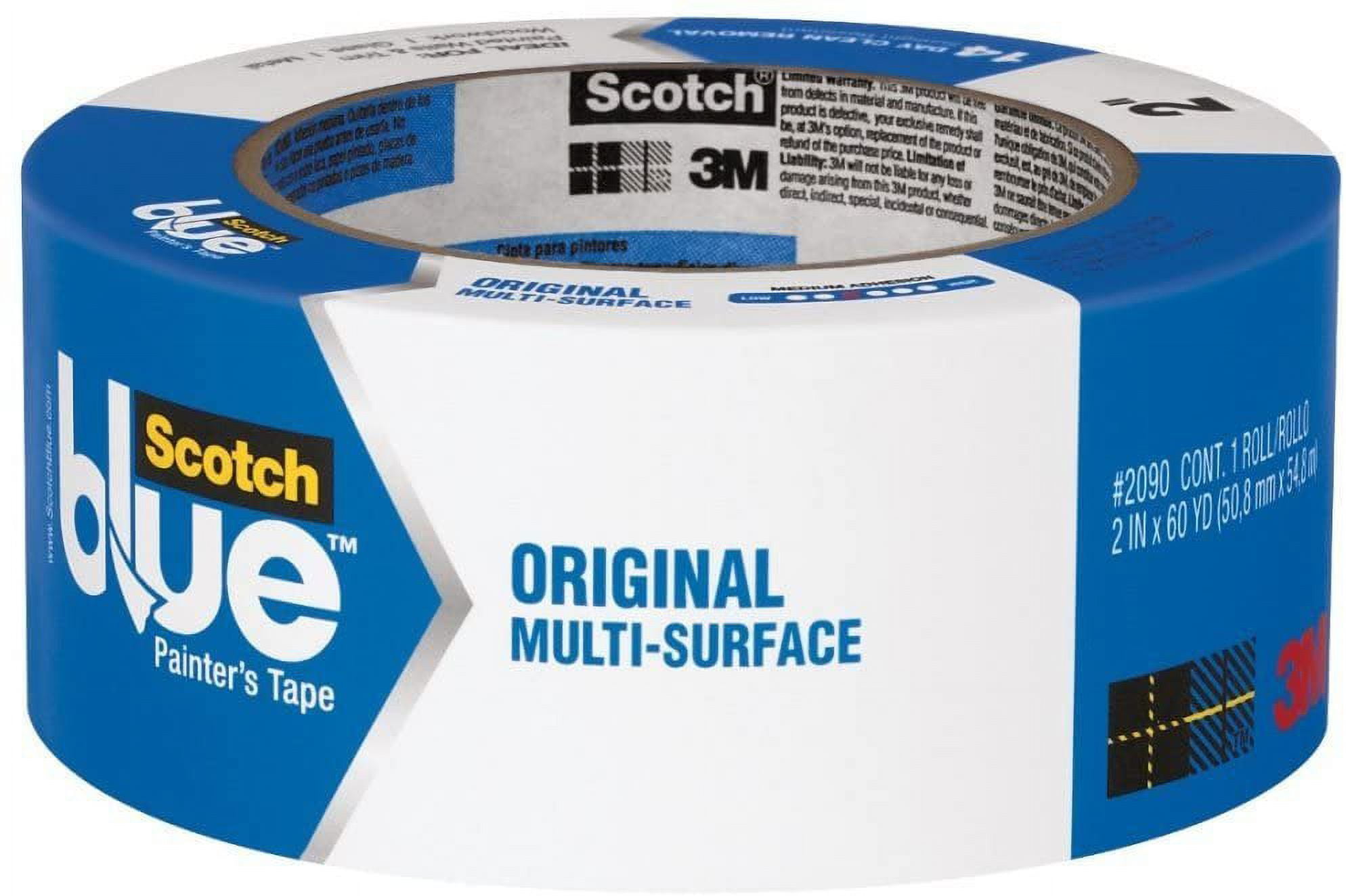 3M 2090-48E 2" Scotch Safe-Release Painters Masking Tape - Walmart.com