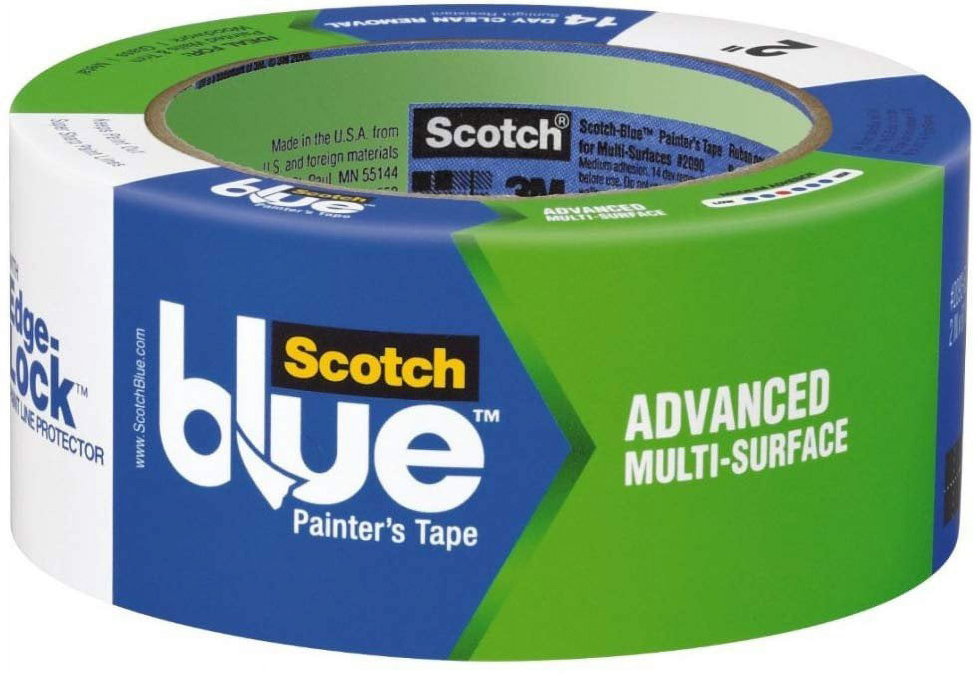 3M 2093EL-48N 1.88" Scotch Blue Advanced Multi Surface Painters Tape ...