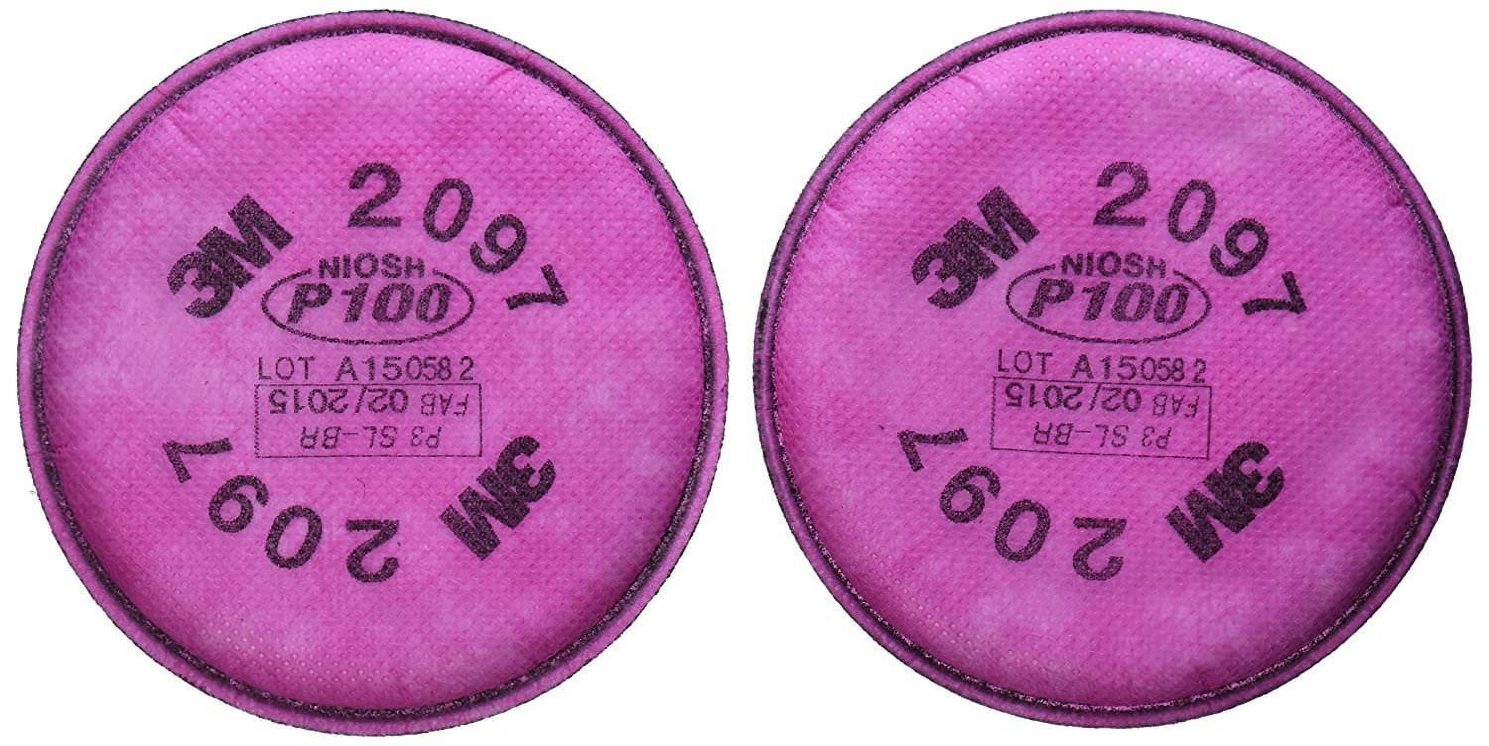3M 2097 P100 Particulate Filter with Organic Vapor Relief, 5 Pack 4.3 ...