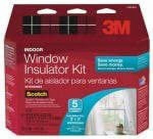 3M Indoor Window Insulator Kit, 5-Window, Energy Saving, Draft ...