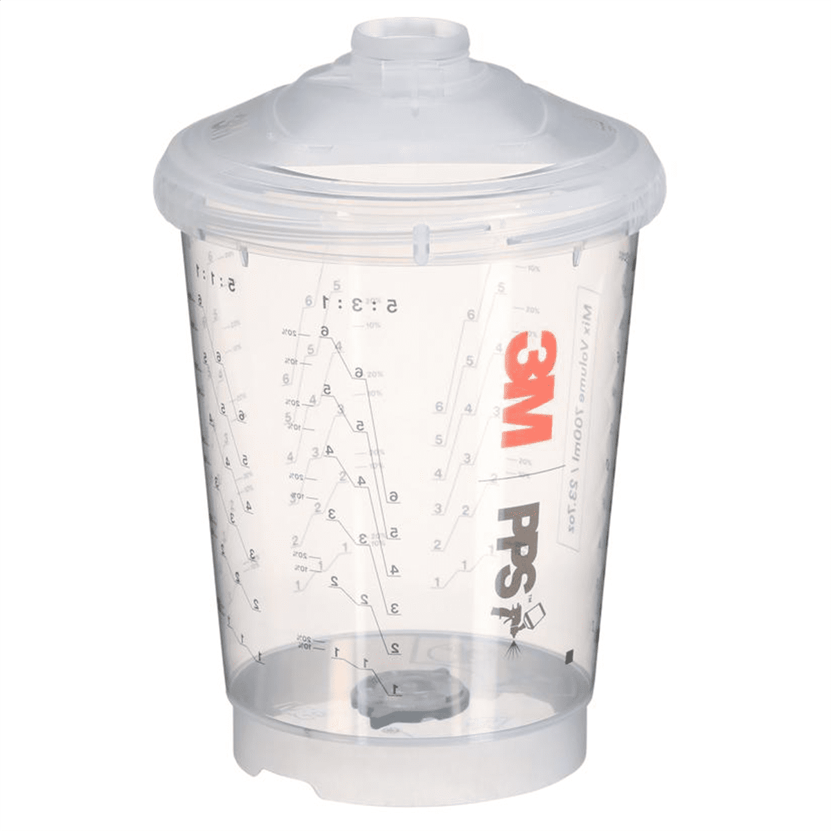 3M Spray Cups Kit 26263, Standard (23.7 fl oz, 700 ml), 200 Micron ...