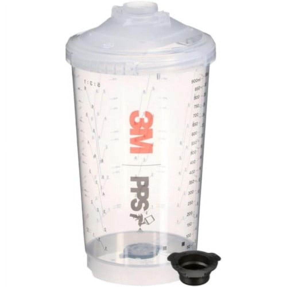 3M PPS SERIES 2.0 VENTED SPRAY CUP KIT 26264, LARGE (32.1 FL OZ, 950ML ...