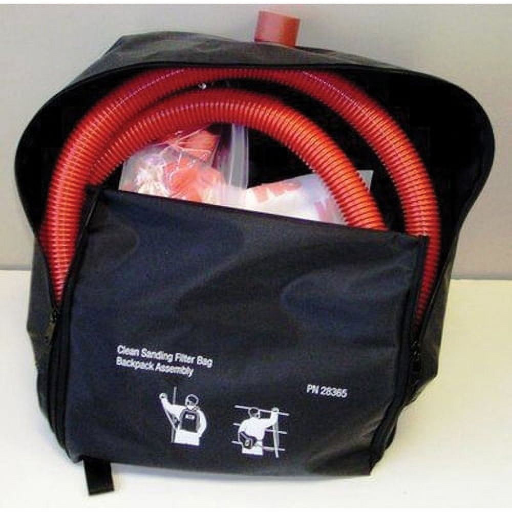 3M 28365 Clean Sanding Filter Bag Backpack, HEPA Dust Collection ...