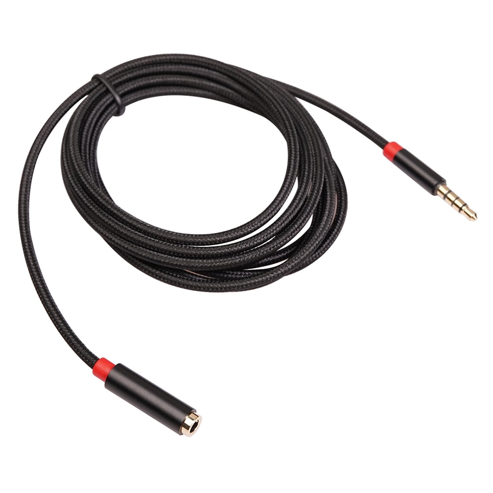 3.5mm Jack Headphone Speaker AUX Cable Male to Female Audio Extension ...