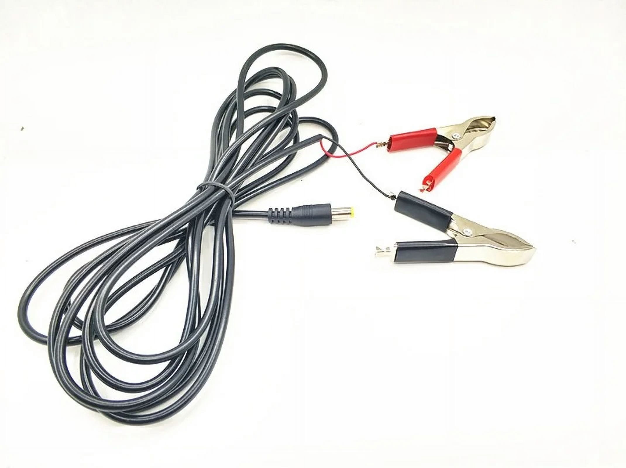 3M 3 meters long DC battery clip cord male to alligator clip cord DC ...