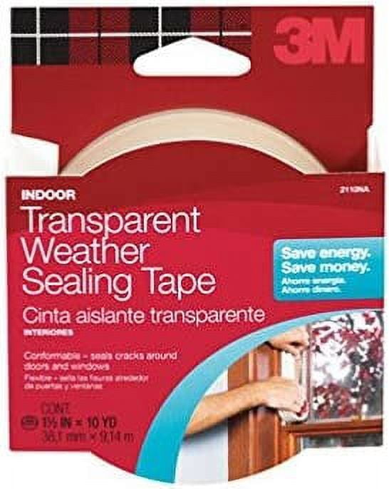 3M 30 in. L x 0.25 mm Silicone Clear For Windows All Weather Flashing ...