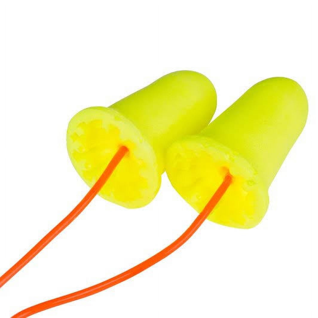 3M 312-1260 E-A-Rsoft FX Polyurethane Corded Earplugs, Hearing ...