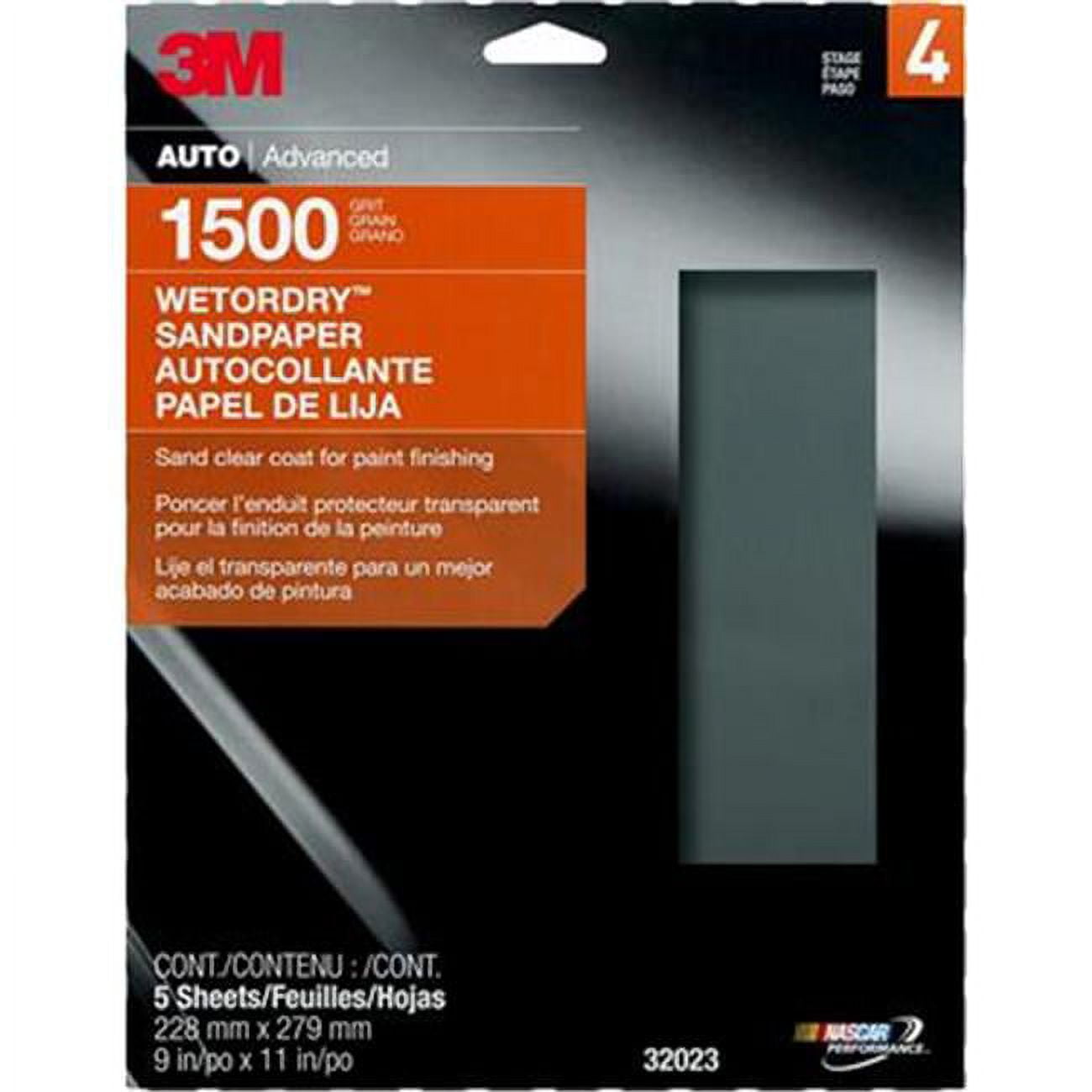 3M 32023 Sandpaper, 9 X 11 inch, 1500 Grit - Walmart.com
