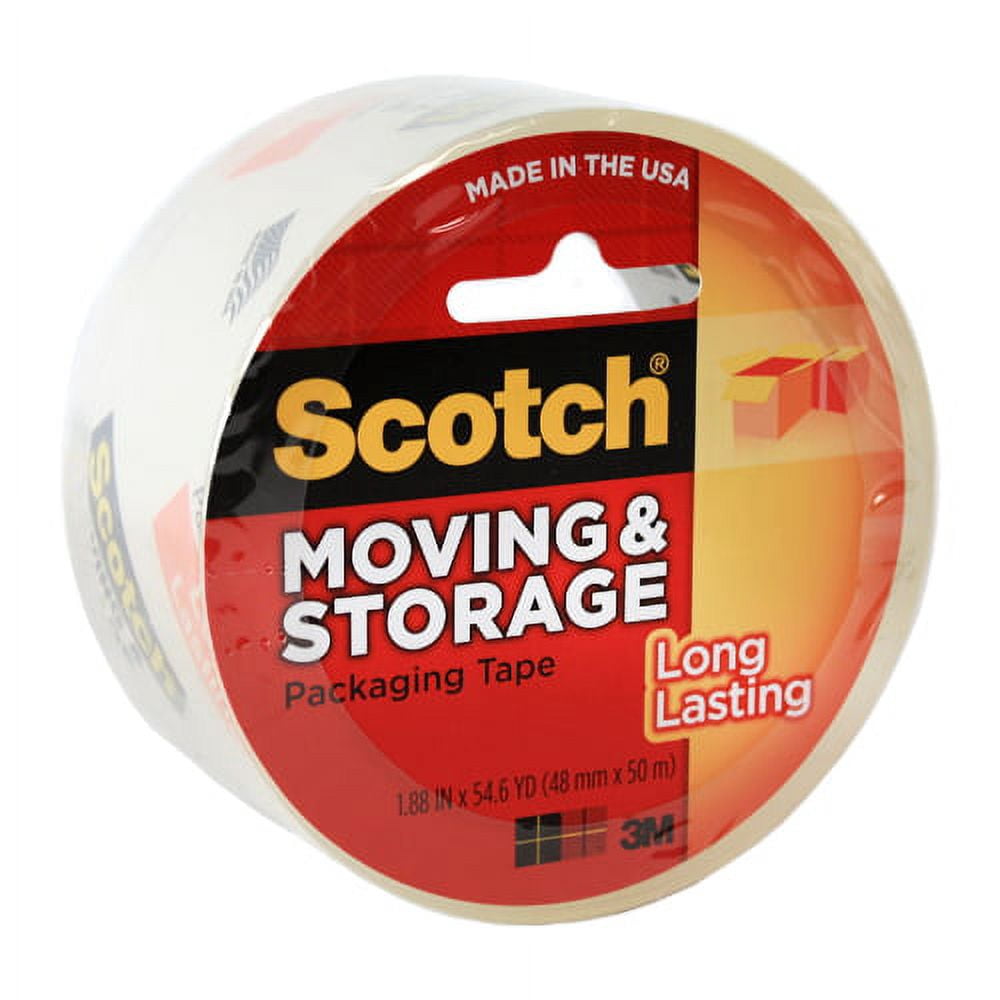 3M 3650-C 1.88''x54.6YD Storage Tape (Pack of 2) - Walmart.com