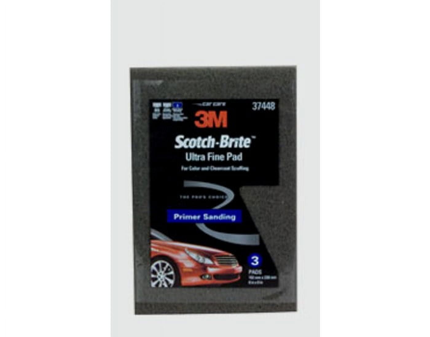 3M 37448 ULTRA FINE PAD GRAY(PK/3 HAND PAD MMM-37448 - Walmart.com
