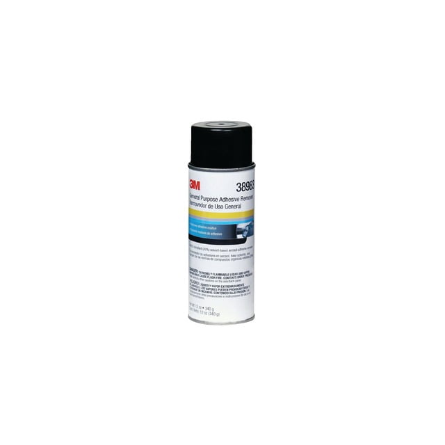 3M 38983 General Purpose Adhesive Remover, 12 oz Aerosol Can, Liquid, Transparent - Walmart.com