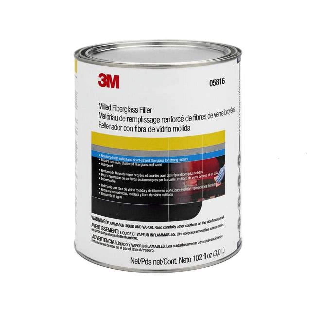3M 3M-5816 1 gal Short Strand Fiberglass Reinforced Filler - Walmart.com