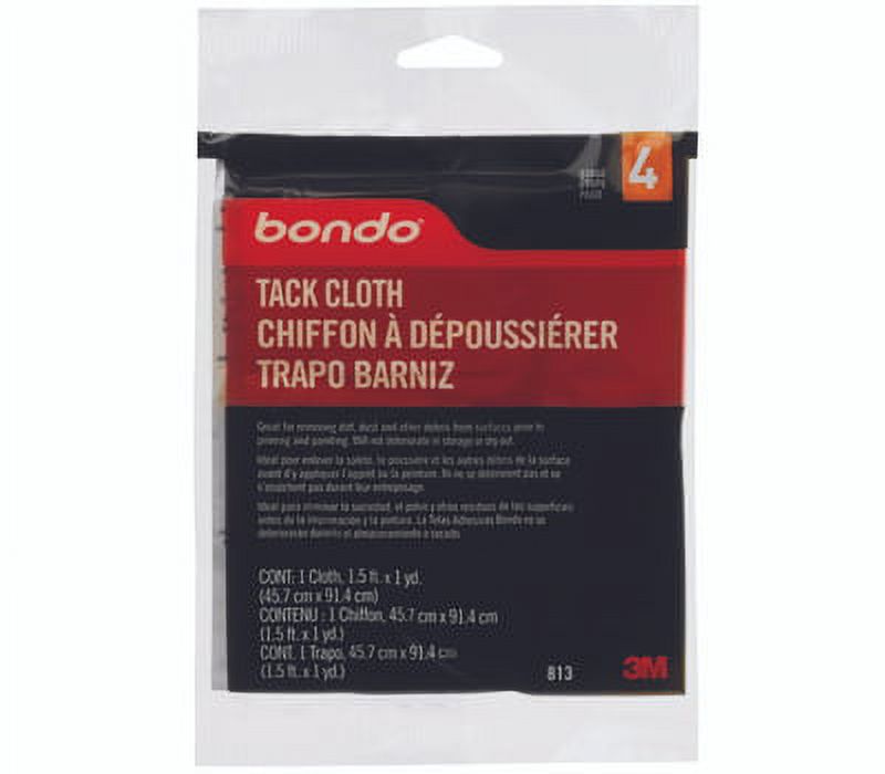 3M 3M 813 Bondo Tack Cloth (Case of 24) - Walmart.com