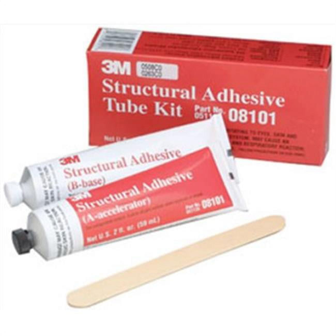 3M 3M08101 2 oz Structural Adhesive Tube Kit - Walmart.com