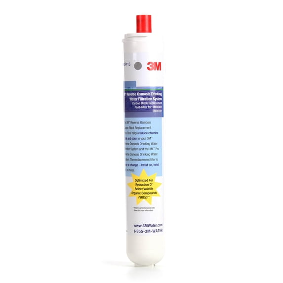 3M Undersink Reverse Osmosis Replacement Filter Cartridge with Carbon ...