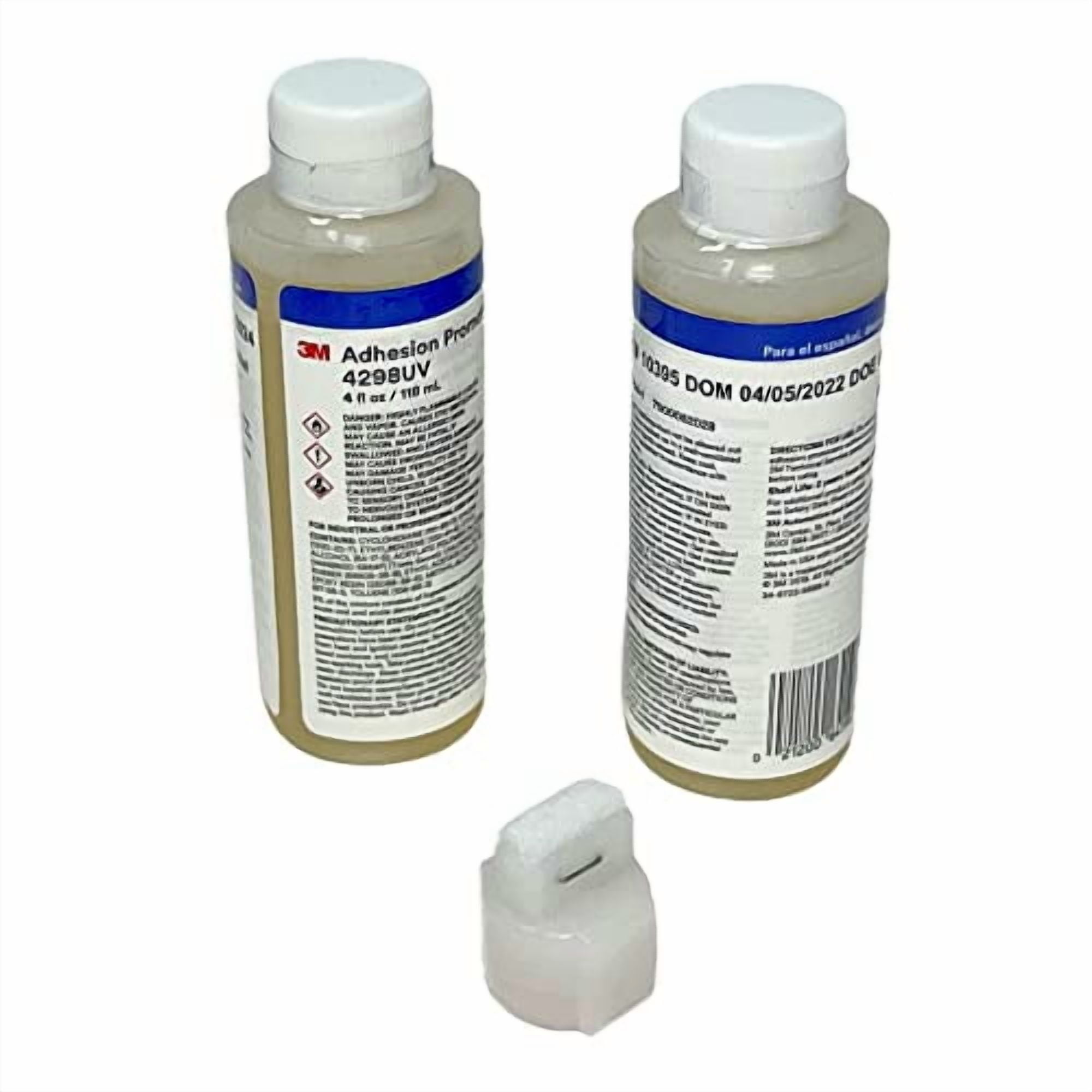 3M 4298UV Adhesion Promoter - Tape Primer 2—4 fl oz / 118 ml Bottles ...