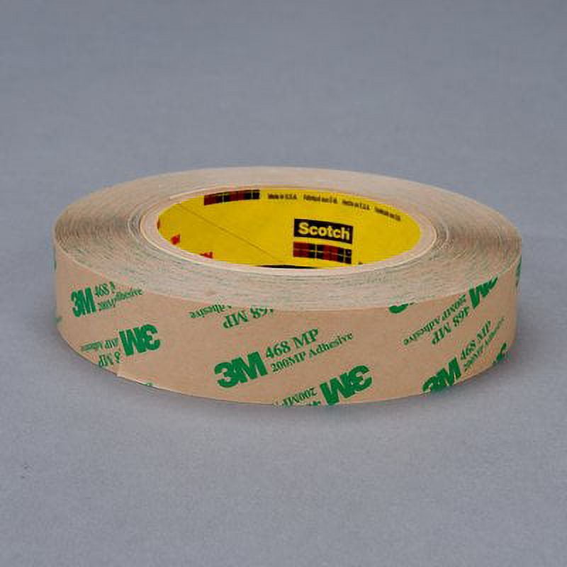 3M 468MP Adhesive Transfer Tape, Hand Rolls, , 3" x 60 yd. - Walmart.com