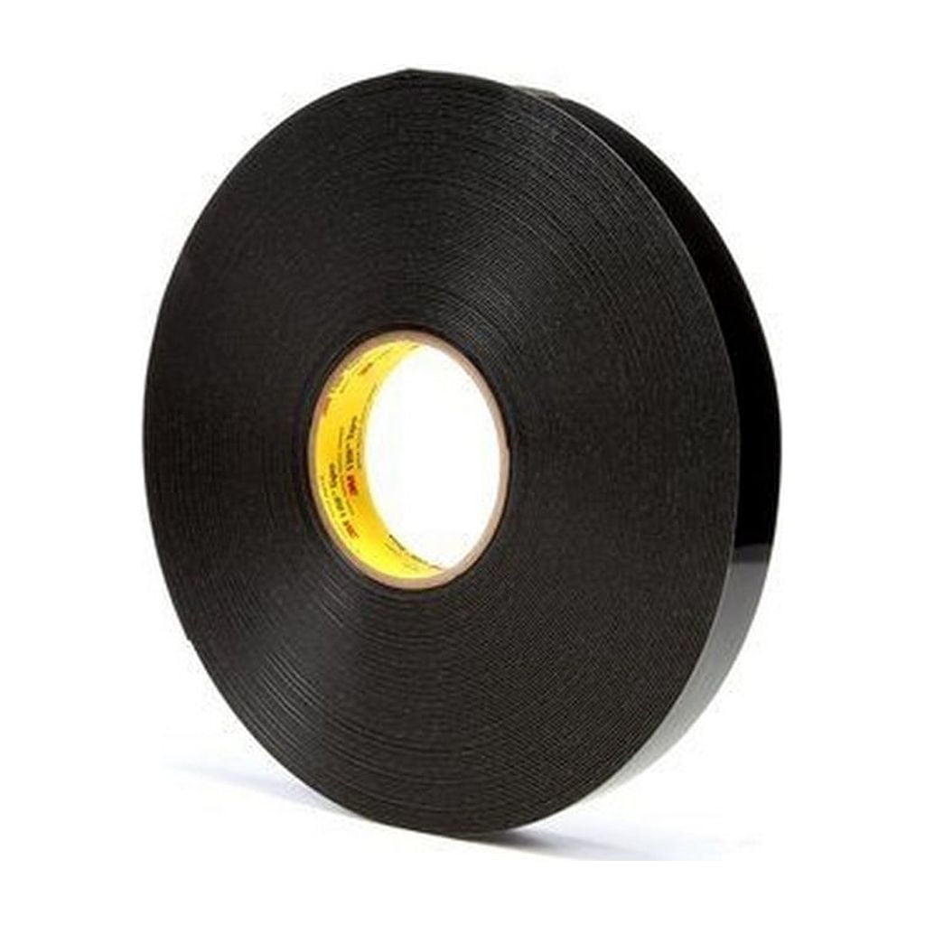 3M 4949 Vhb& Tape Black 3/4" X 5 Yard Roll (45 Mil) - Walmart.com
