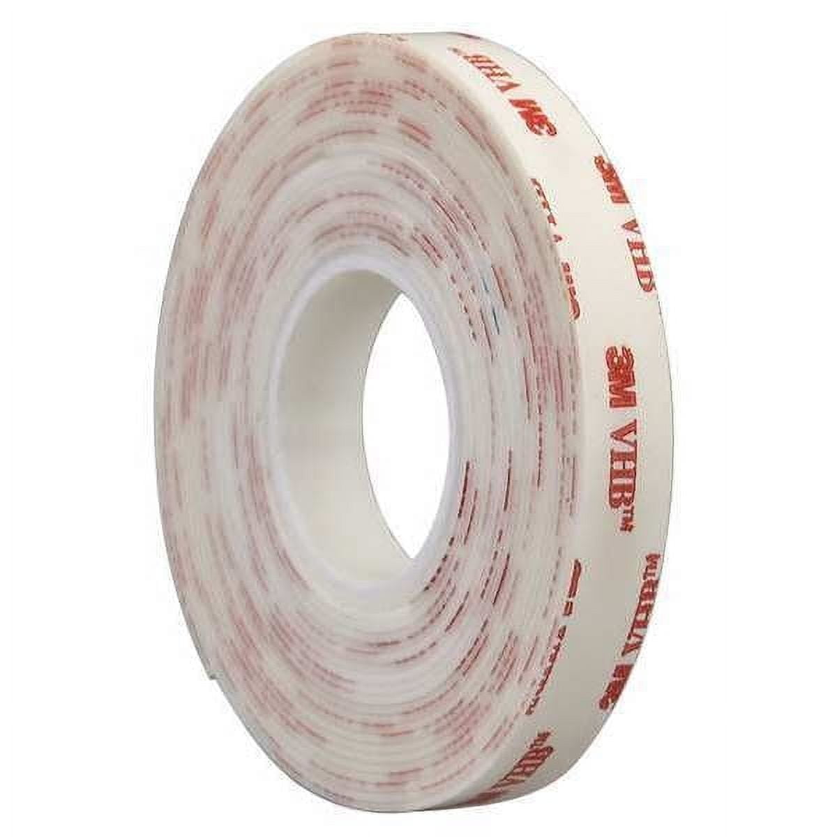 3M 4950 3M 4950 VHB Tape 1" x 5yd, White, 45 mil - Walmart.com