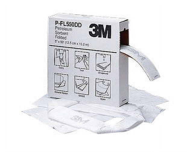 3M 5'' X 50' White Polypropylene And Polyester High Capacity Folded ...