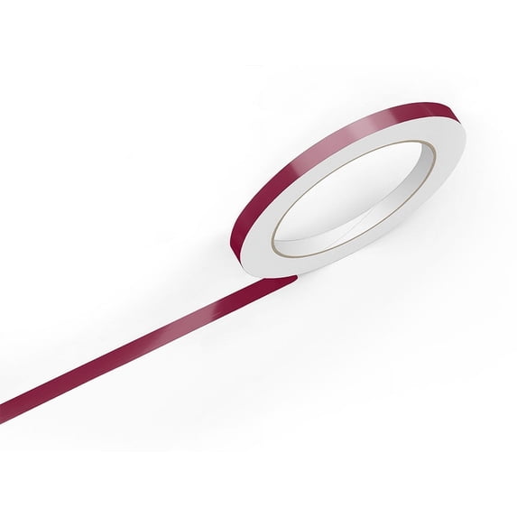 3M 50 Burgundy Gloss Vinyl Pinstriping Tape - Vinyl Striping Lines ...