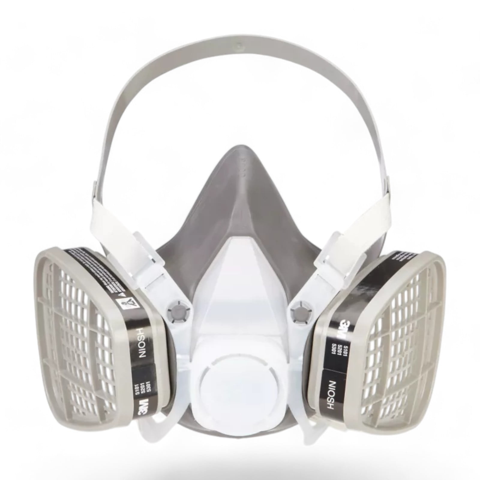 3M 5201 Half-Face Respirator - Medium Organic Vapor, - Walmart Business ...