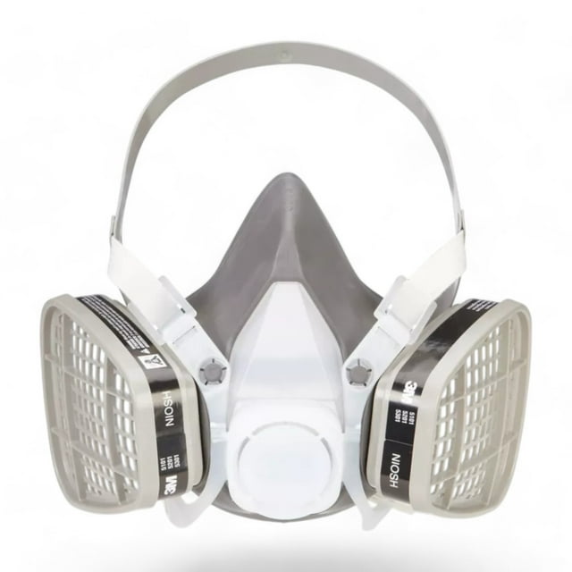 3M 5201 Half-Face Respirator - Medium Organic Vapor, - Walmart Business ...