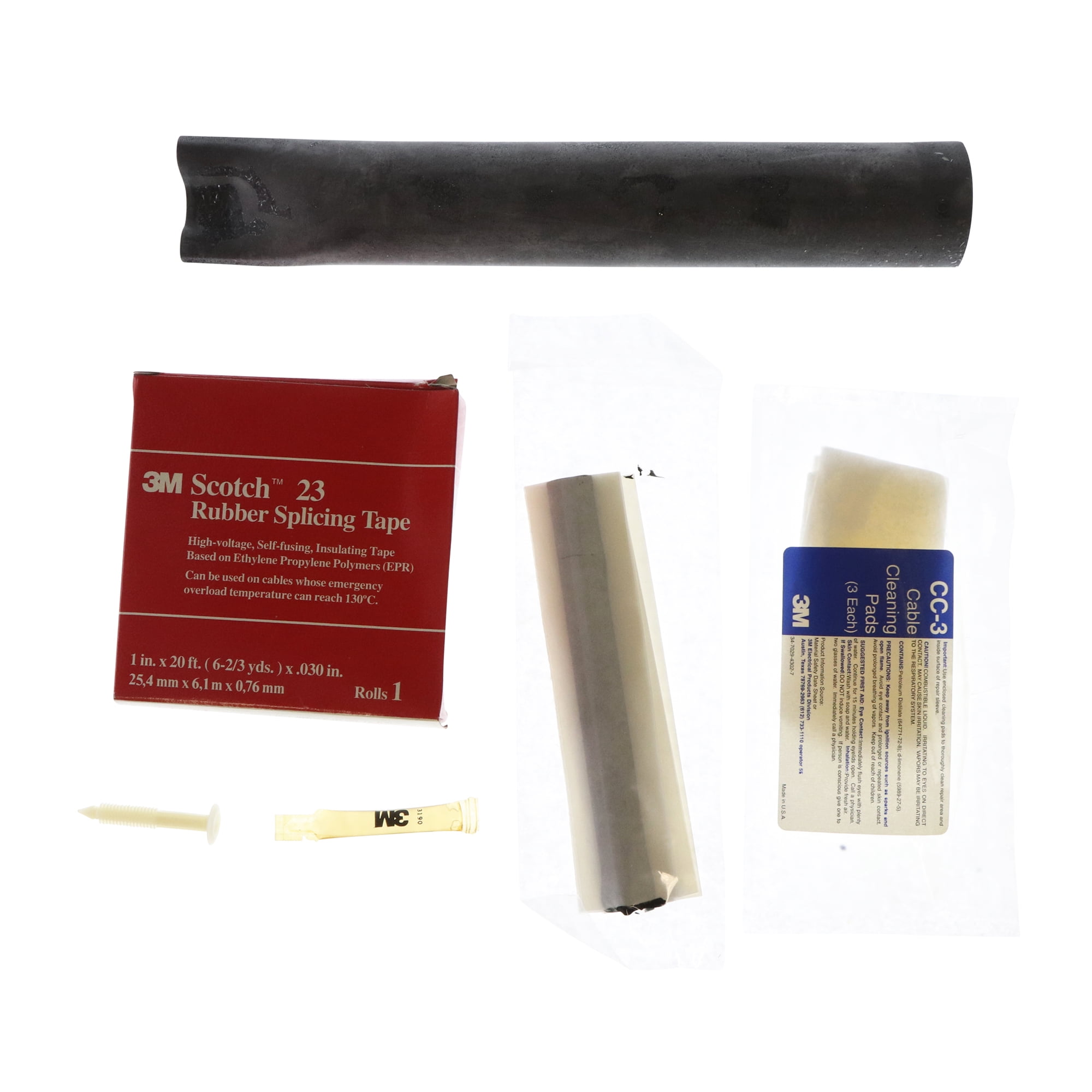 3M 5318 Motor Lead Pigtail Splice Kit for UnShielded Cables, #1/0 ...