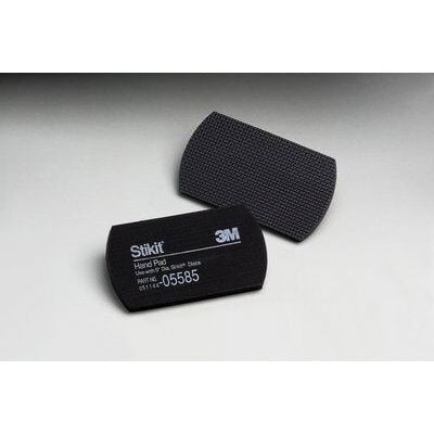 3M 05585 5585 Regular Hand Pad, 5.71 in L x 3.42 in W, PSA Attachment ...