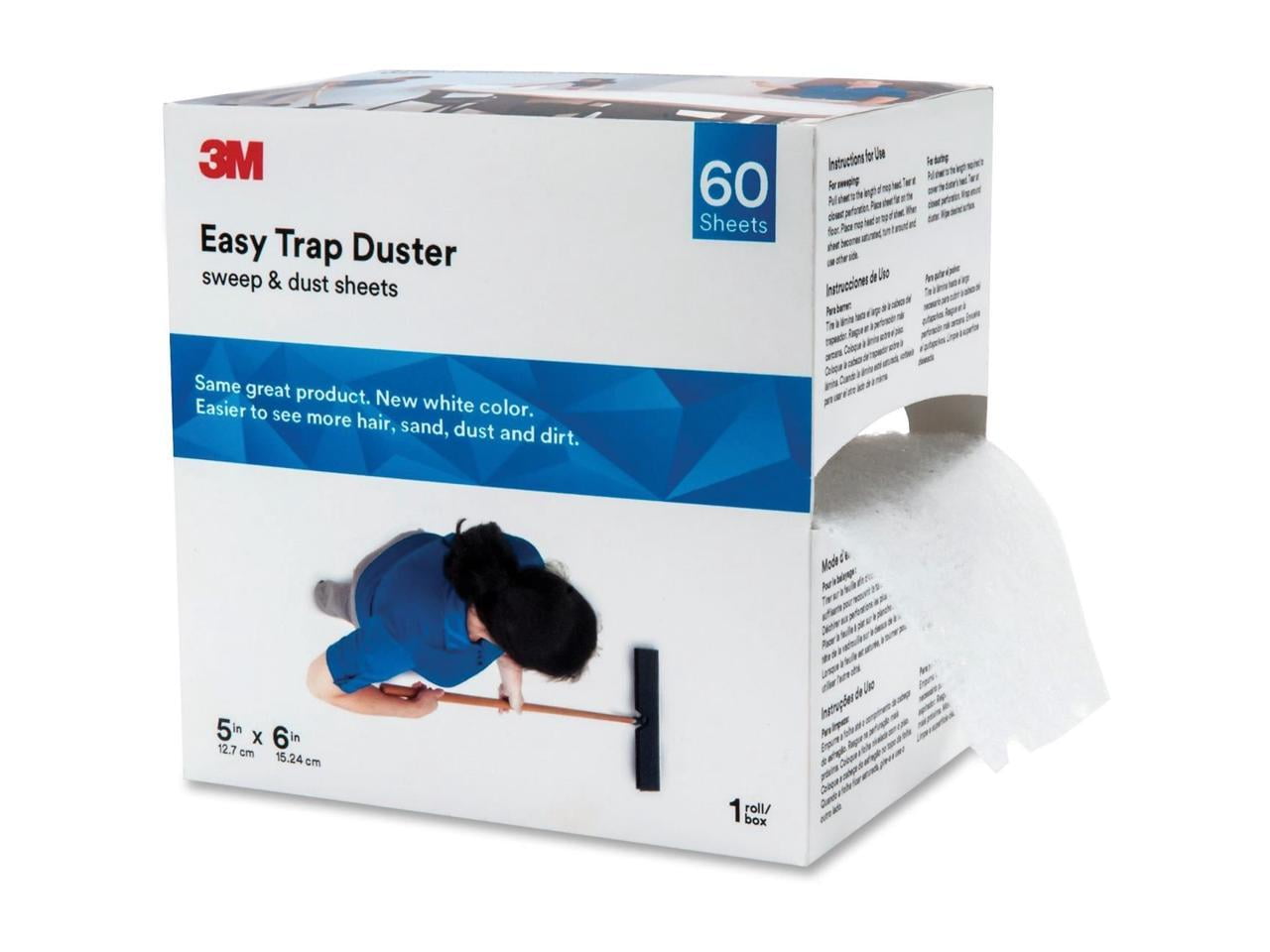 3M 59152W 8 in. x 30 ft. Easy Trap Duster - White (1/Box) - Walmart.com