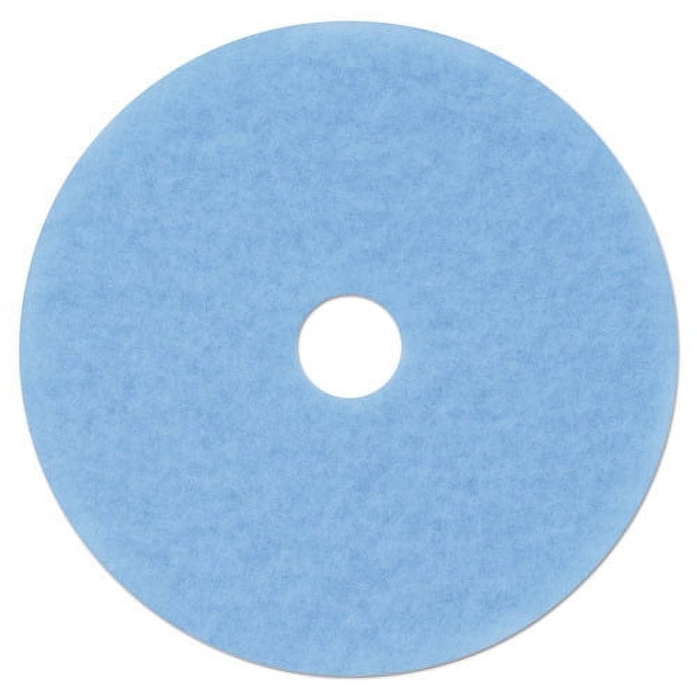 3M 59829 21 in. Diameter 3050 Hi-Performance Burnish Pad - Sky Blue (5 ...