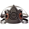 3M Half Facepiece Reusable Respirator, Medium, Gray, NIOSH Mask ...