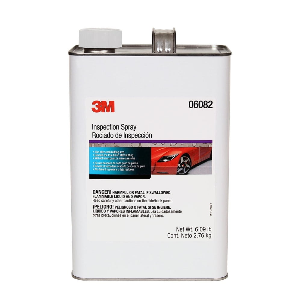 3M Vehicle Care Inspection Spray 1 Gallon - Liquid Car Repair Fluid ...