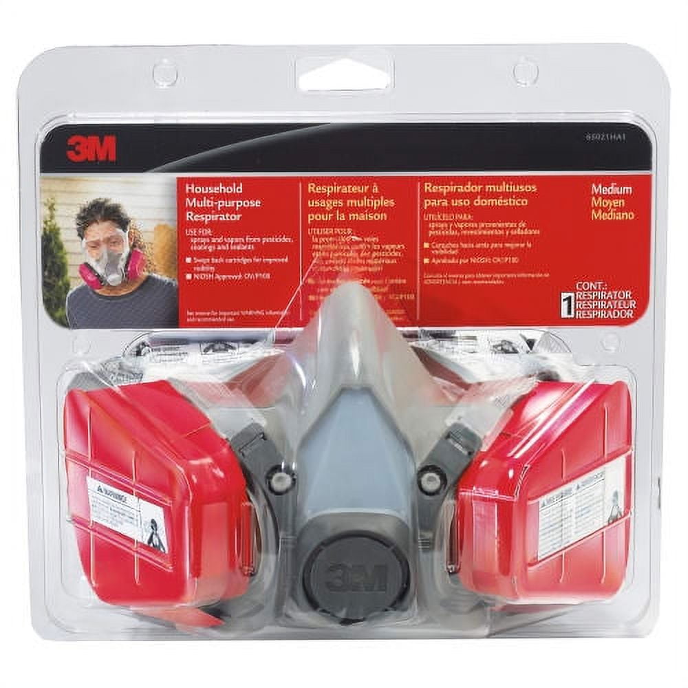 3M 65021HA1-C Household Multi-Purpose Respirator - Walmart.com