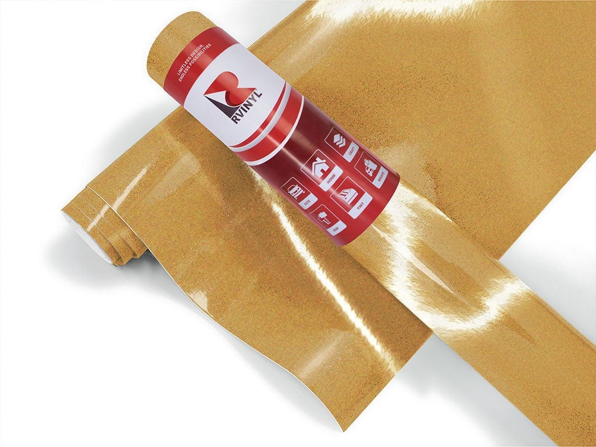 3M Graphic Film Vinyl 680 Adhesive Sheet Roll Gold Reflective 64 - 12 ...