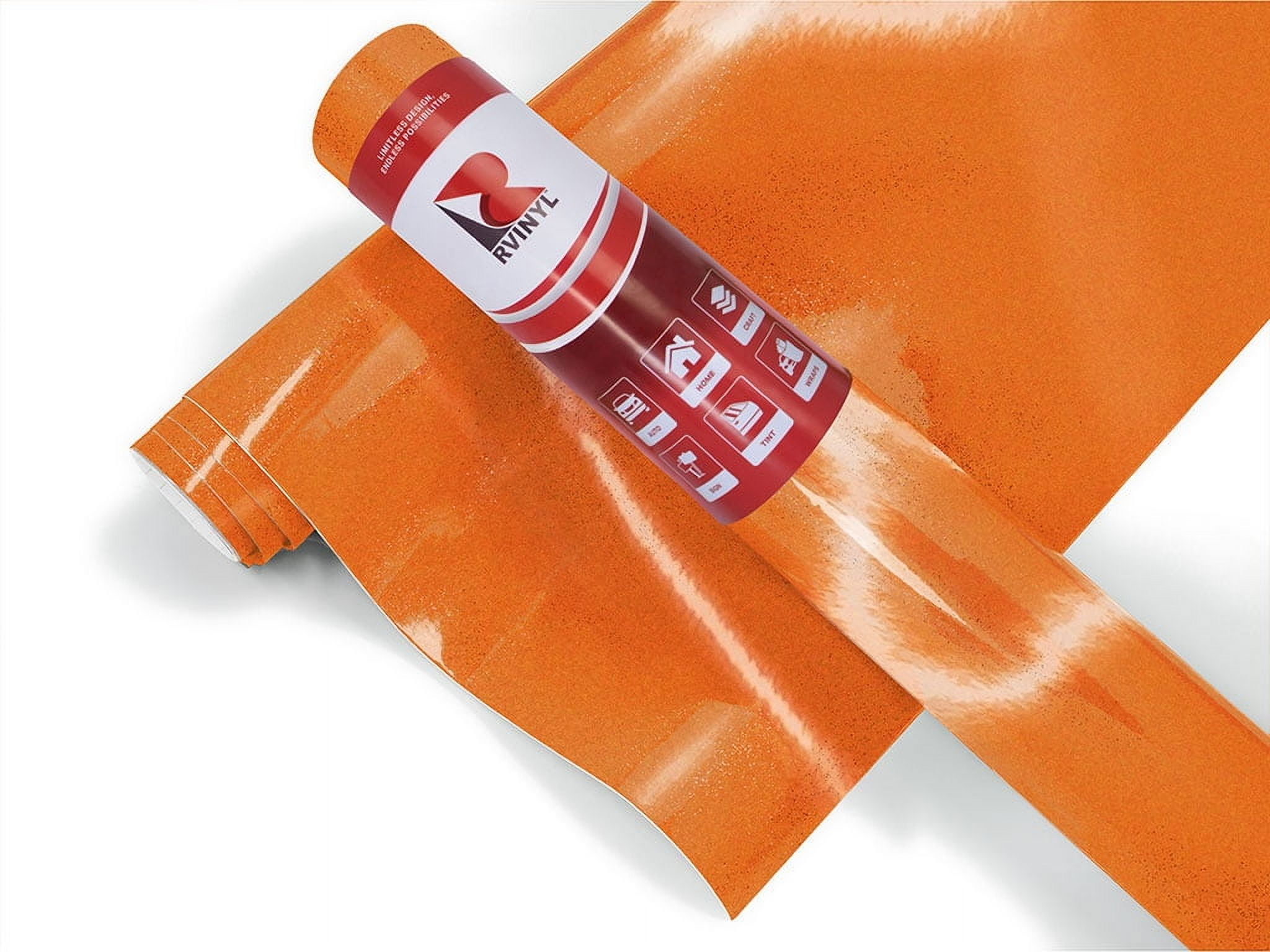 3M Graphic Film Vinyl 680 Adhesive Sheet Roll Orange Reflective 14 - 12 ...