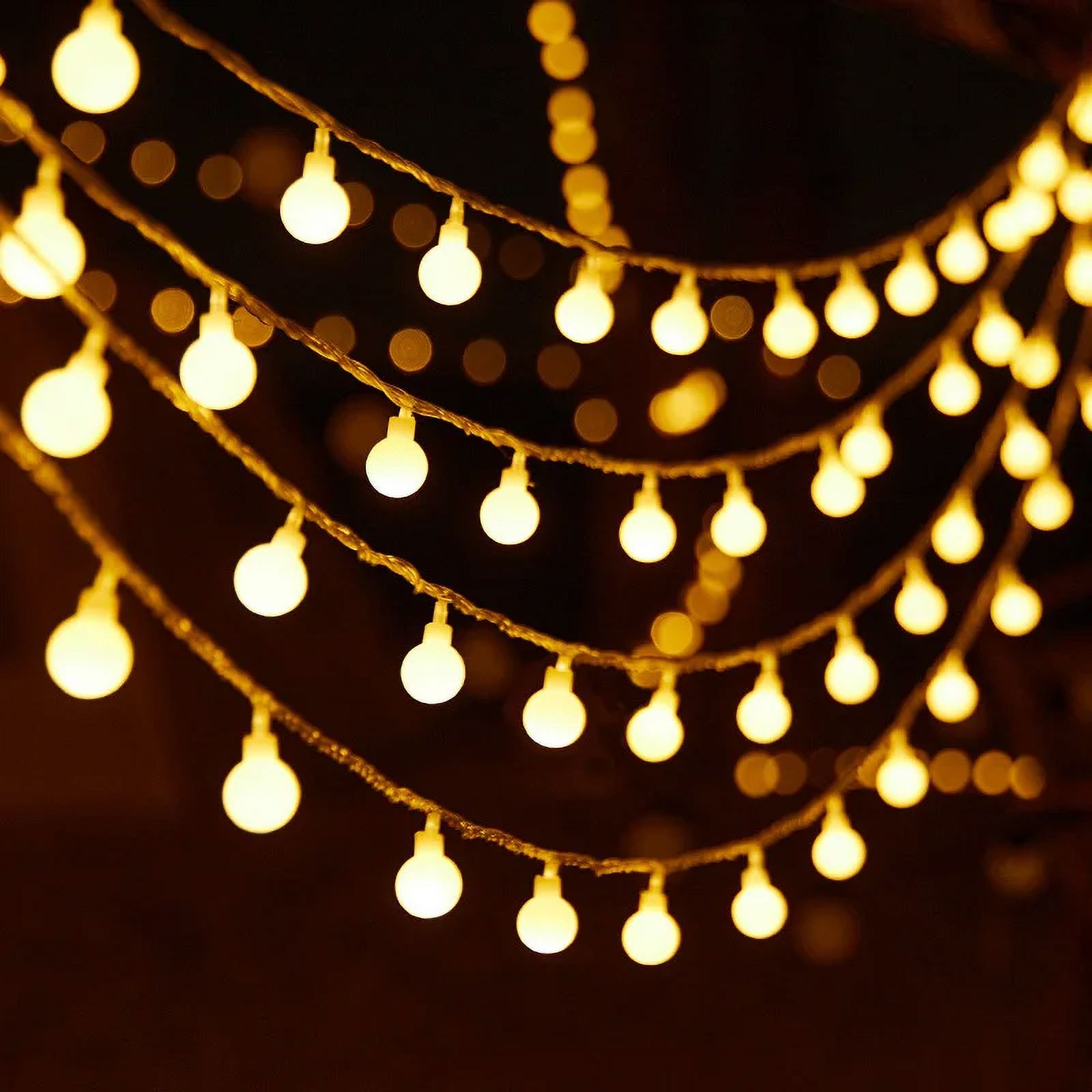 3M 6M 10M 22M Fairy Lights Garland LED Ball String Lights Waterproof ...