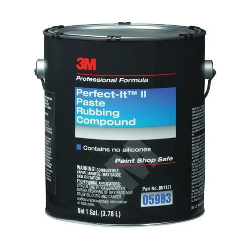 3M Auto Body Paste Rubbing Compound 05983 for Removing Fine Scratches ...