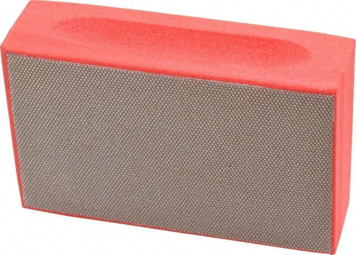 3M 7000000575 Hand Sanding Pad: Coated, Super Fine Grade Red, Rectangle ...