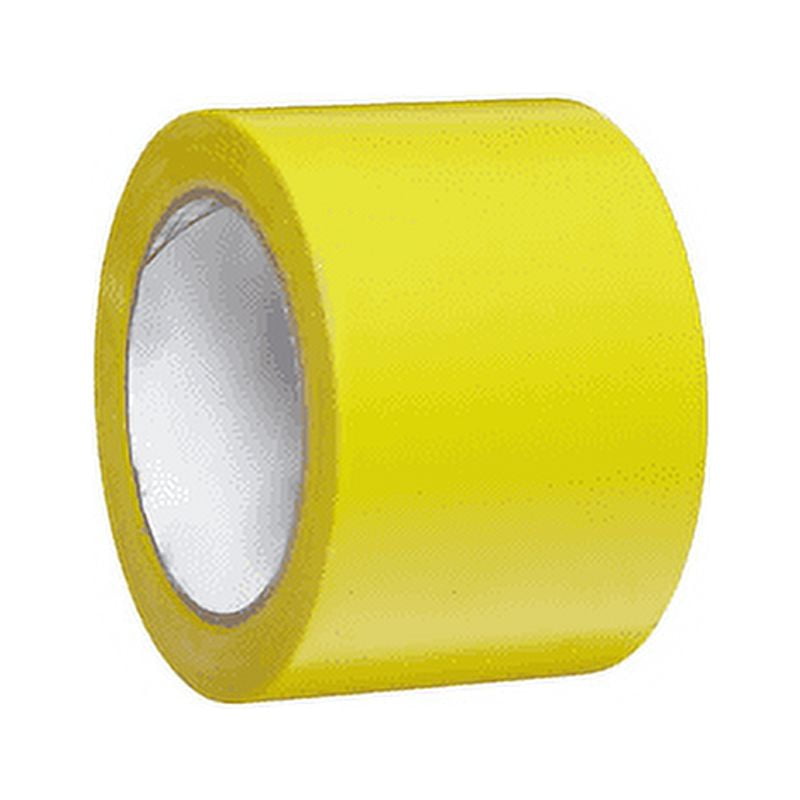 3M Vinyl Tape 764, General Purpose, 3 in x 36 yd, Yellow, 1 Roll, Light ...