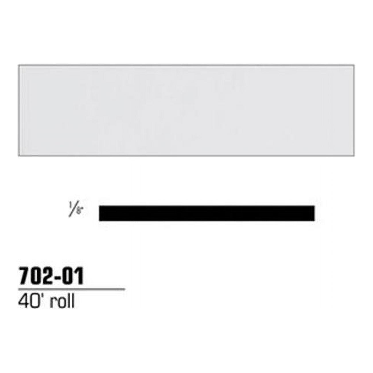 3m 3MS-70201 Scotchcal Striping Tape, 70201, White, 1/8" X 40 ...