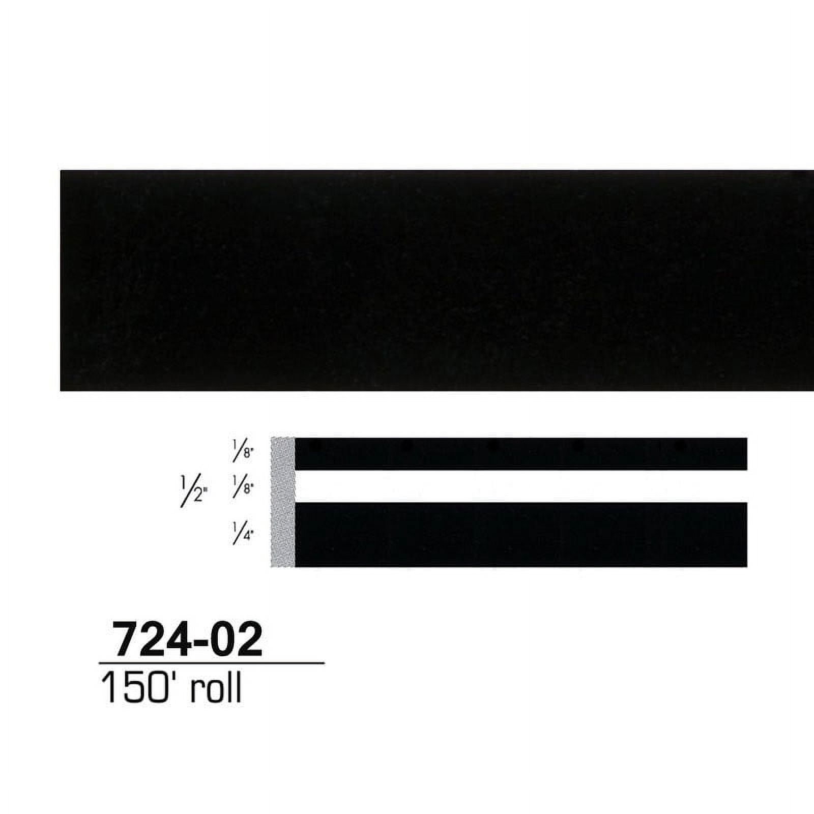 3M 72402 Scotchcal Striping Tape, Black, 1/2 in. x 150 ft. - Walmart.com