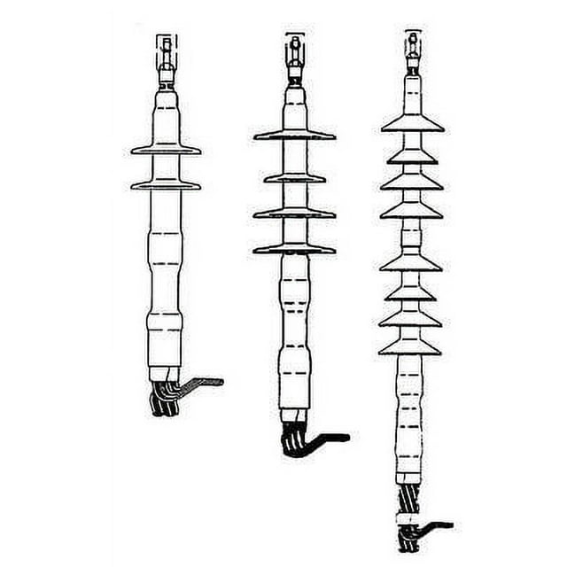 3M 7693-S-4 5 TO 25/28 kV High Voltage Cable Termination Kit Cold ...